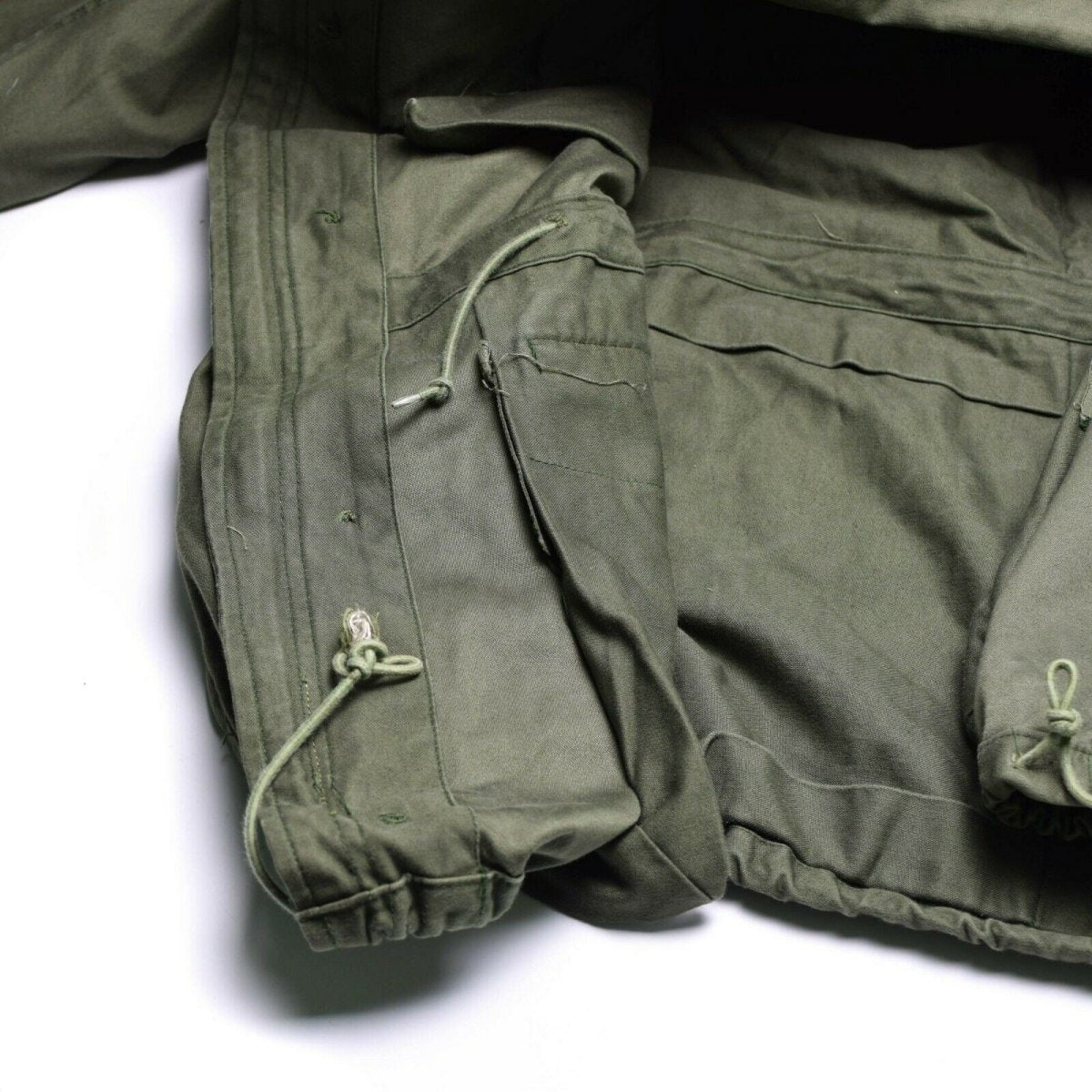 Original Belgian army field jacket M64 waterproof military parka OD ...