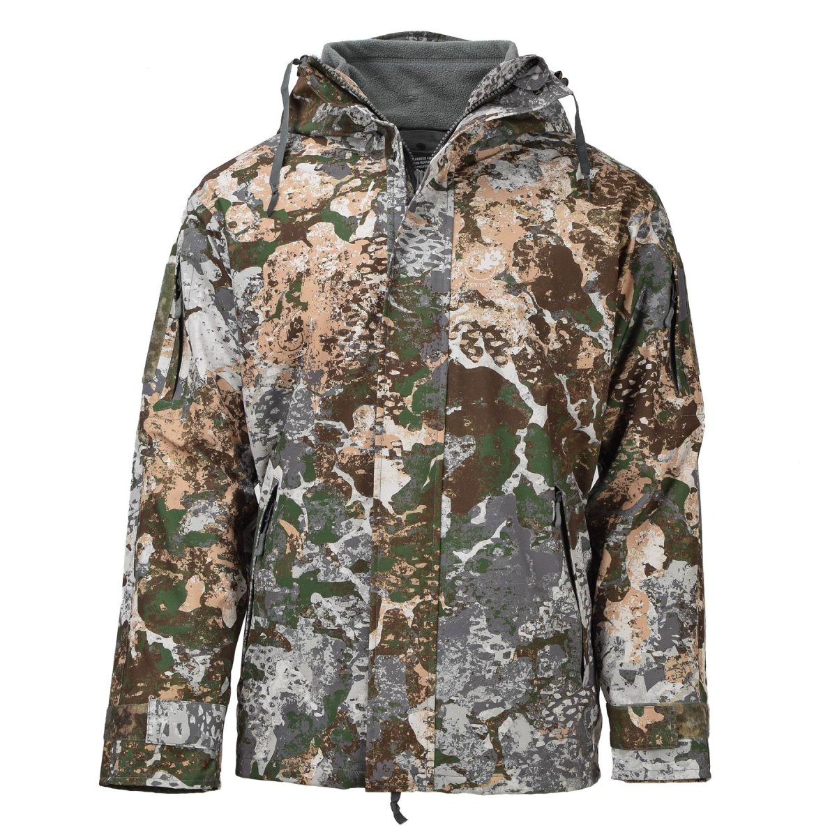 Wet weather jacket MIL-TEC army rain Gen II with fleece liner ...