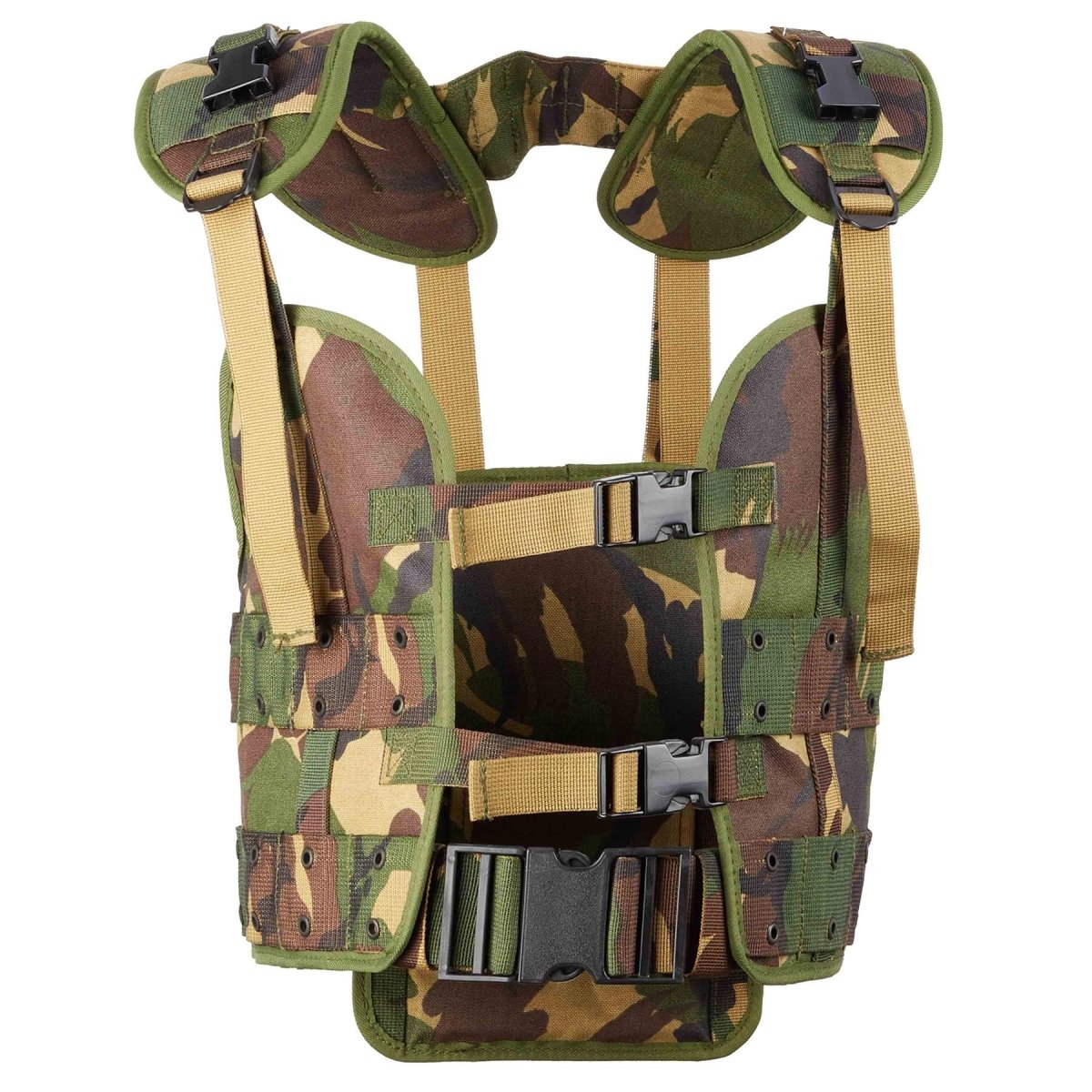 Tactical webbing vest Original Dutch military set woodland old - GoMilitar